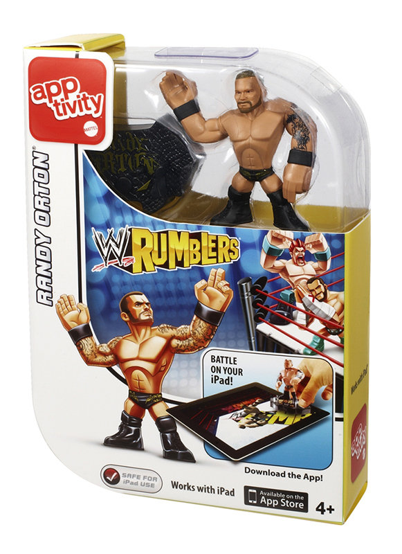 WWE Rumblers Apptivity Randy Orton Figure : Amazon.co.uk: Outlet