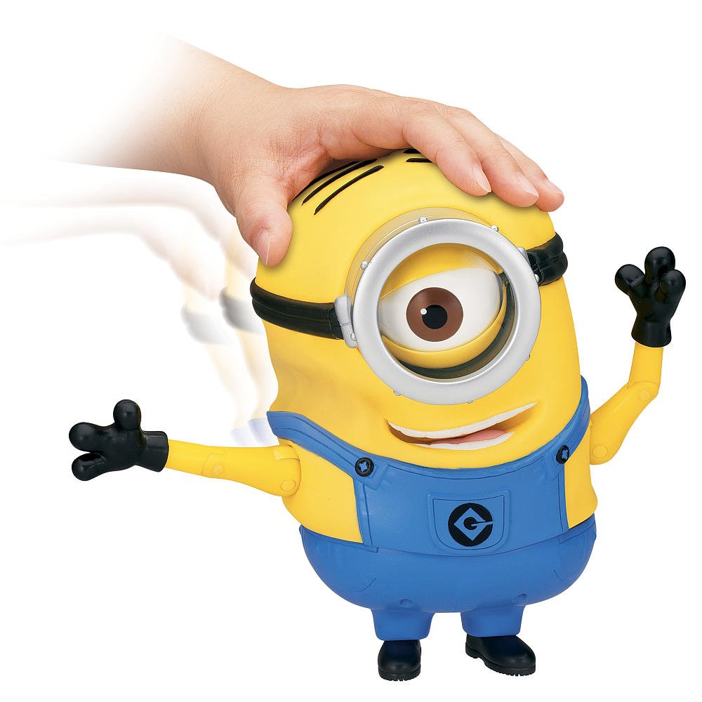 DESPICABLE ME Minion Stuart Laughing Action Figure : Amazon.co.uk: Outlet