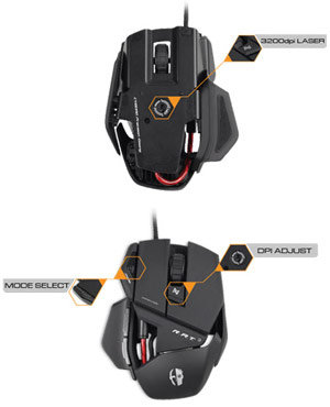 PC Gaming Mouse "R.A.T. 3" (3200dpi): Amazon.co.uk: Computers & Accessories