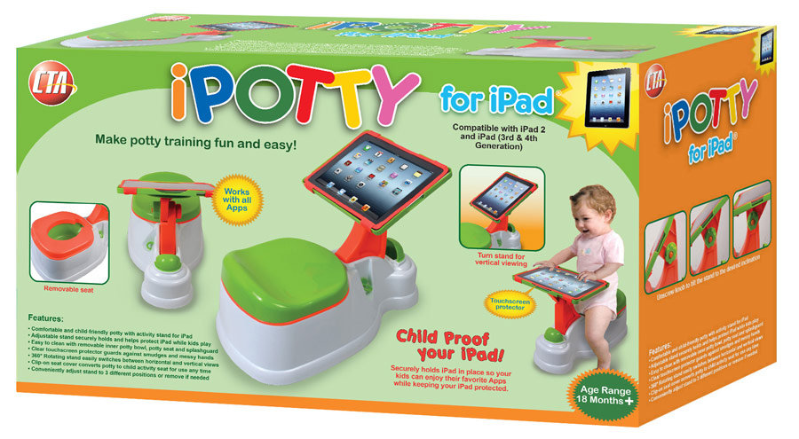 CTA Digital 2-in-1 iPotty with Activity Seat for iPad : Amazon.co.uk ...