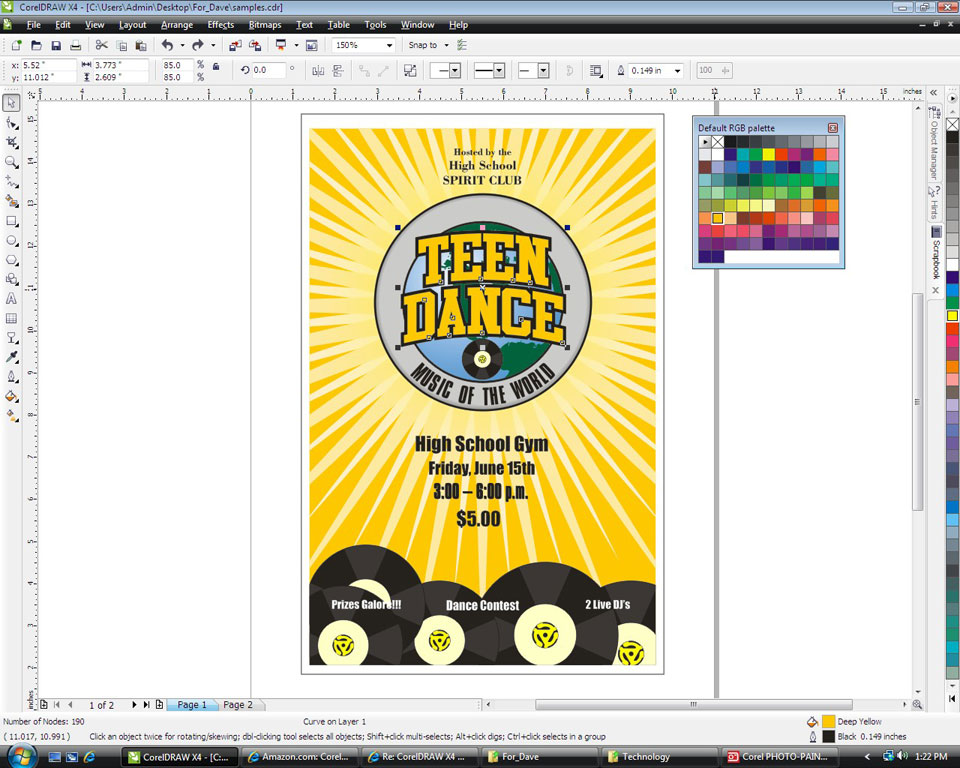 CorelDRAW Graphics Suite X4 - Home & Student (PC CD) : Amazon.co.uk ...