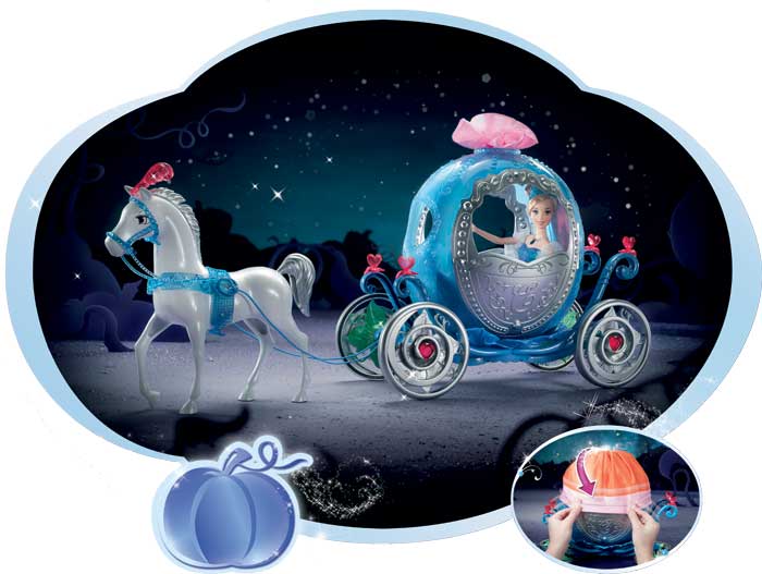 Disney Princess Cinderella Transforming Carriage: Amazon.co.uk: Toys ...