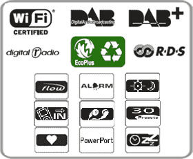 PURE Siesta Flow, DAB/FM/Internet Clock Radio: Amazon.co.uk: TV