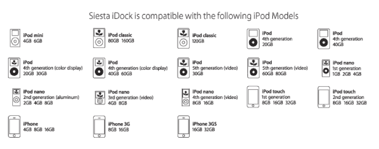 PURE Siesta iDock, DAB/FM Clock Radio with Dock for iPod/iPhone ...