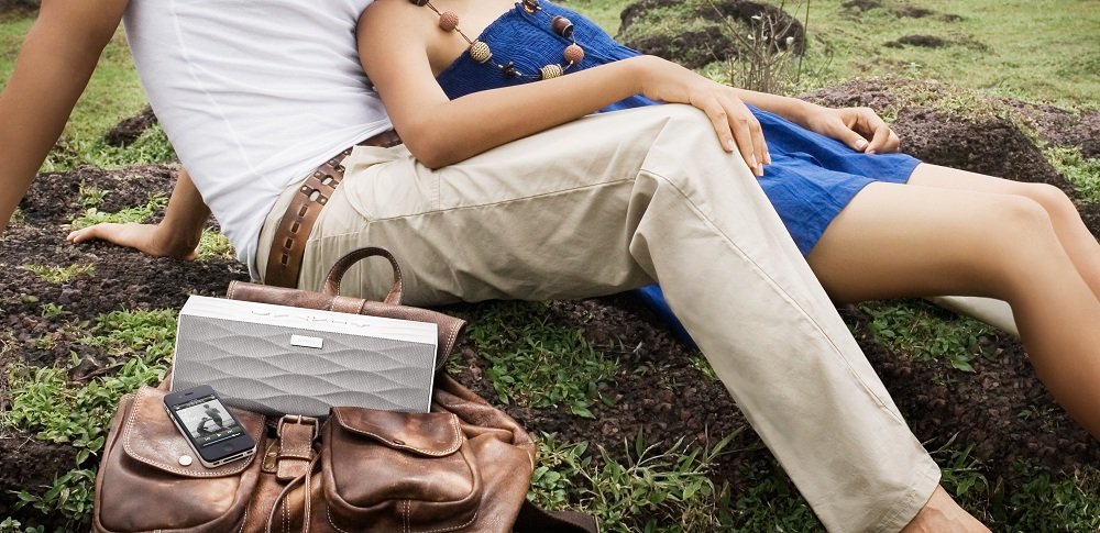 Jawbone BIG Jambox White Wave Wireless Bluetooth Speaker in Jawbones ...