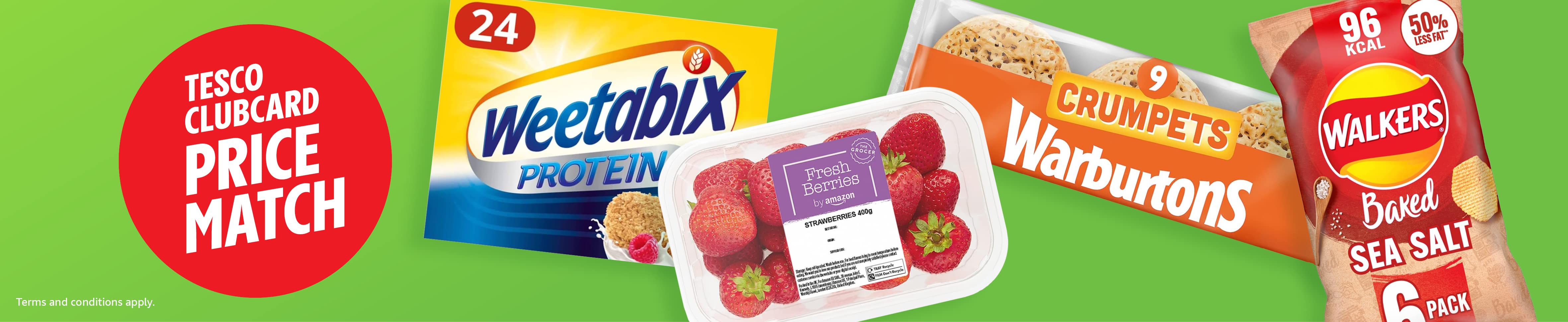 Tesco Clubcard Price Match
