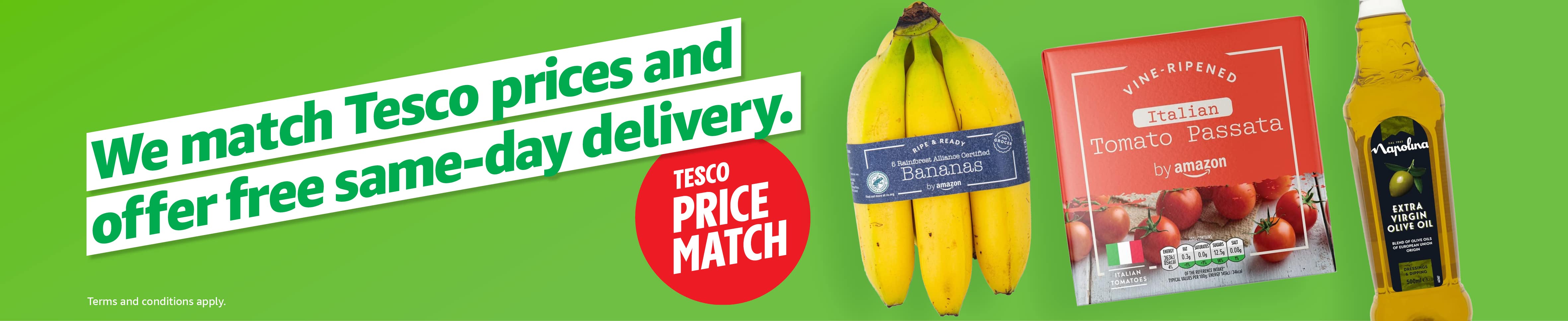 Tesco Clubcard Price Match