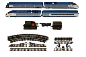 Hornby R1071 Eurostar 00 Gauge Electric Train Set: Amazon.co.uk: Toys ...