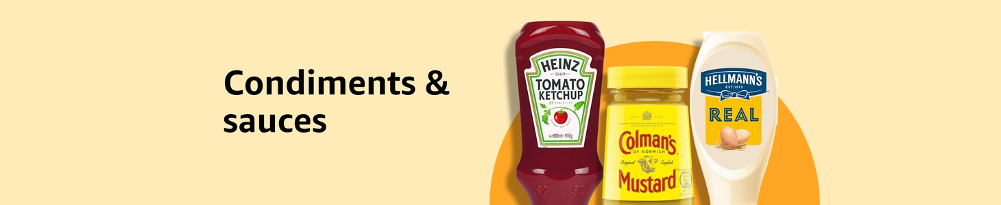 Amazon.co.uk: Condiments & Sauces: Amazon Fresh