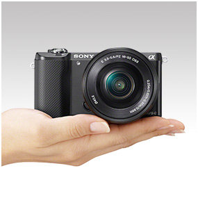 Sony ILCE5000L Compact System Camera with SEL-1650 Zoom: Amazon.co.uk ...