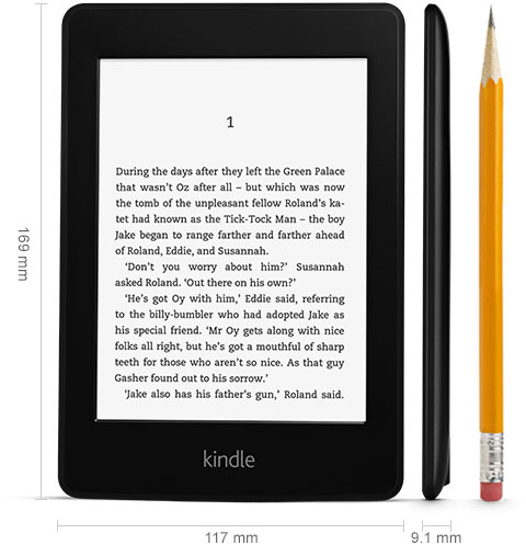 Kindle Paperwhite (5th generation), 6" High Resolution Display (212 ppi ...