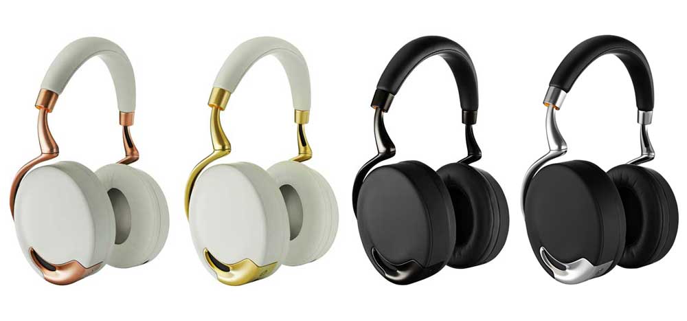 Parrot Zik Wireless Active Noise Cancellation Headphones - Classic ...