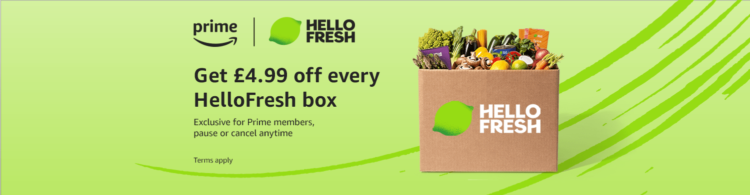 Prime Exclusive HelloFresh Offer