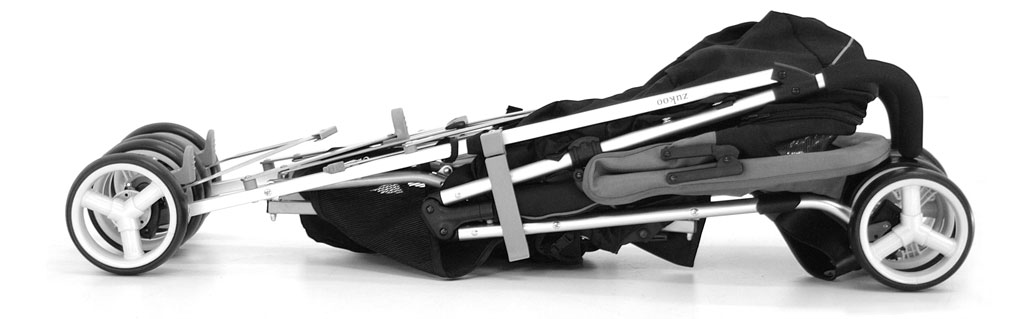 Petite Star Zukoo Stroller Including Footmuff and Change Bag (Raven ...