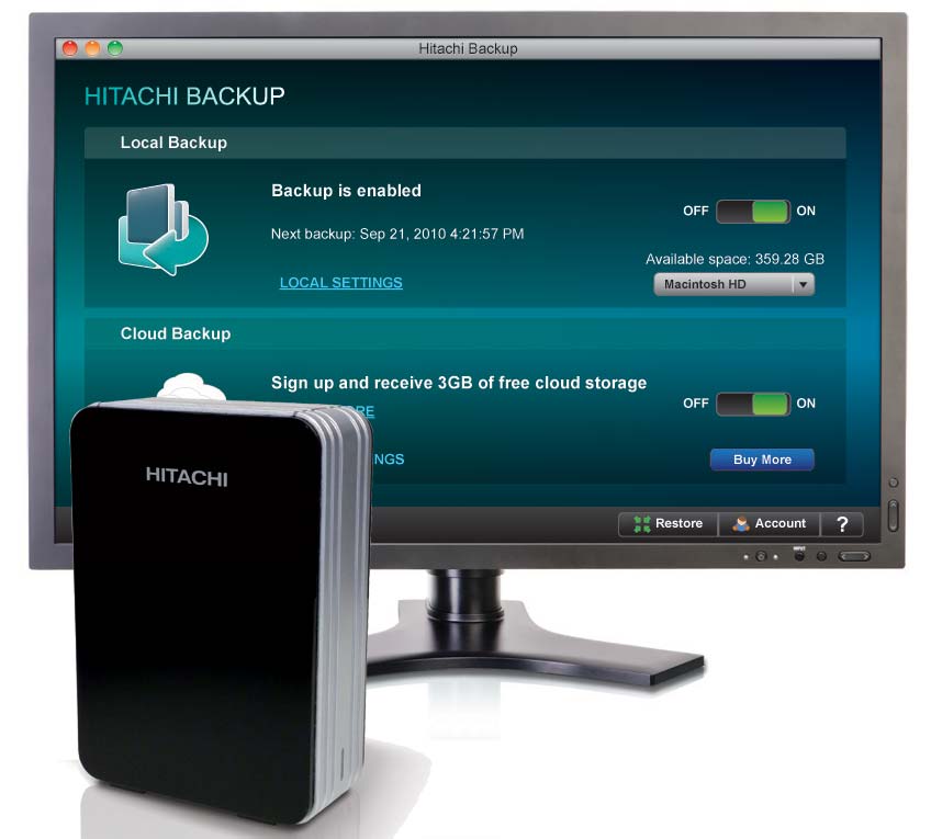 Hitachi Touro Desk Pro 2TB Hard Drive : Amazon.co.uk: Computers ...