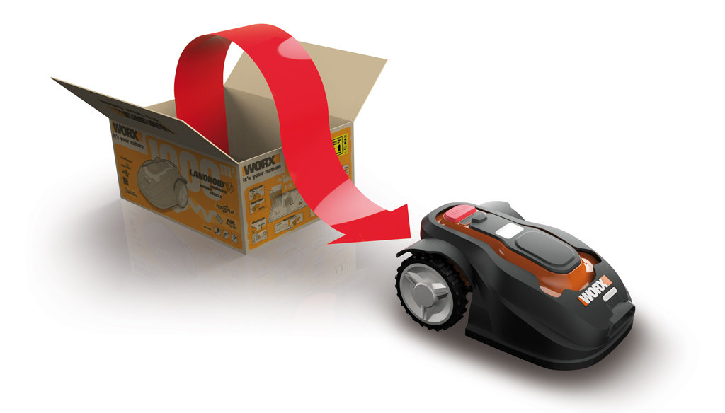 Worx WG794E Landroid Medium Robotic Mower : Amazon.co.uk: Garden & Outdoors