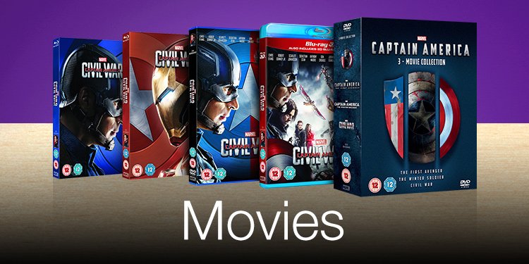 Amazon.co.uk: The Marvel Store: DVD & Blu-ray: X-Men, Spider-Man, Hulk ...