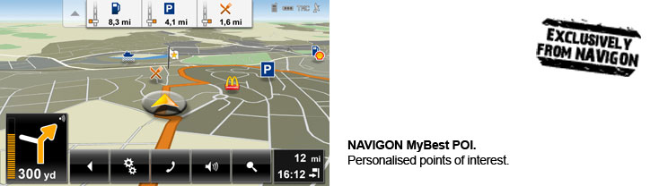 Navigon 40 Easy 4.3" Sat Nav with Western Europe Maps : Amazon.co.uk ...