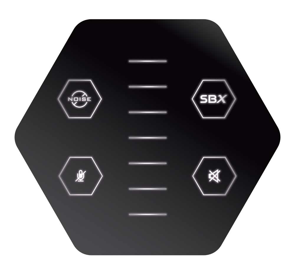 Creative Sound Blaster Axx SBX 8 USB Speaker with Microphone for PC and ...