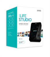 Hitachi Lifestudio 2TB Desktop USB Hard Drive with Cooliris 3D ...