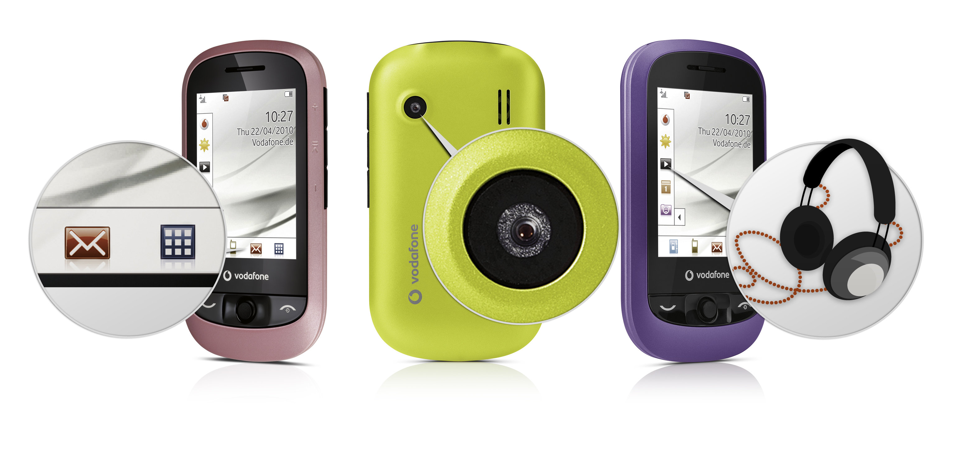 Vodafone 543 Pay As You Go Handset - Black: Amazon.co.uk: Electronics ...