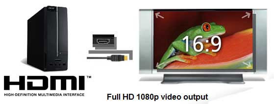 Acer Aspire XC-105 SFF Desktop PC (AMD A4 5000 1.5GHz Processor, 4GB ...