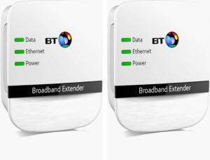 BT Broadband Extender 200 Kit, Powerline Adapters (Twin Pack): Amazon ...