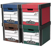 Bankers Box Premium 726 Tall Storage Box - Blue, Pack of 10 : Amazon.co ...