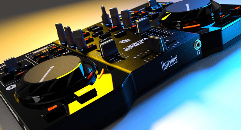 Hercules DJControl Instinct 2-channel DJ Controller : Amazon.co.uk ...