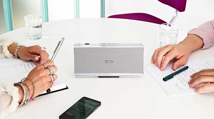 Loewe Speaker 2go Aluminium Bluetooth Mobile Speaker with NFC - Black ...