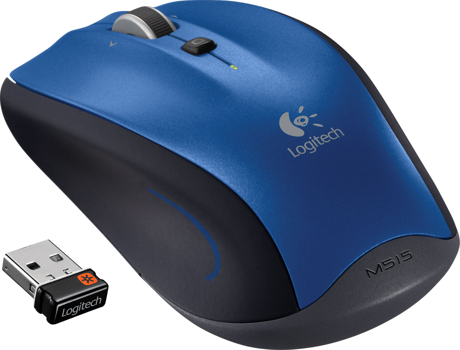 Logitech M515 Wireless Mouse - Blue : Amazon.co.uk: Computers & Accessories