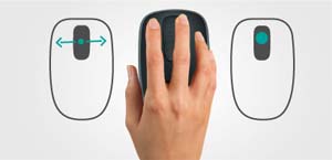 Amazon.com: Logitech T400 Zone Touch Mouse - Red : Electronics