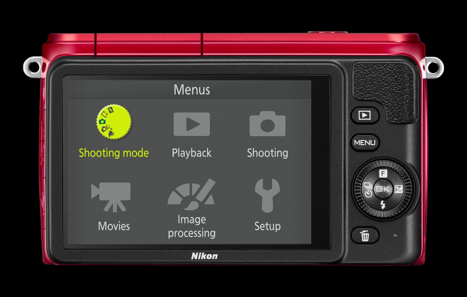 Nikon 1 S1 Compact System Camera - Black (10.1MP with 11-27.5mm Lens ...