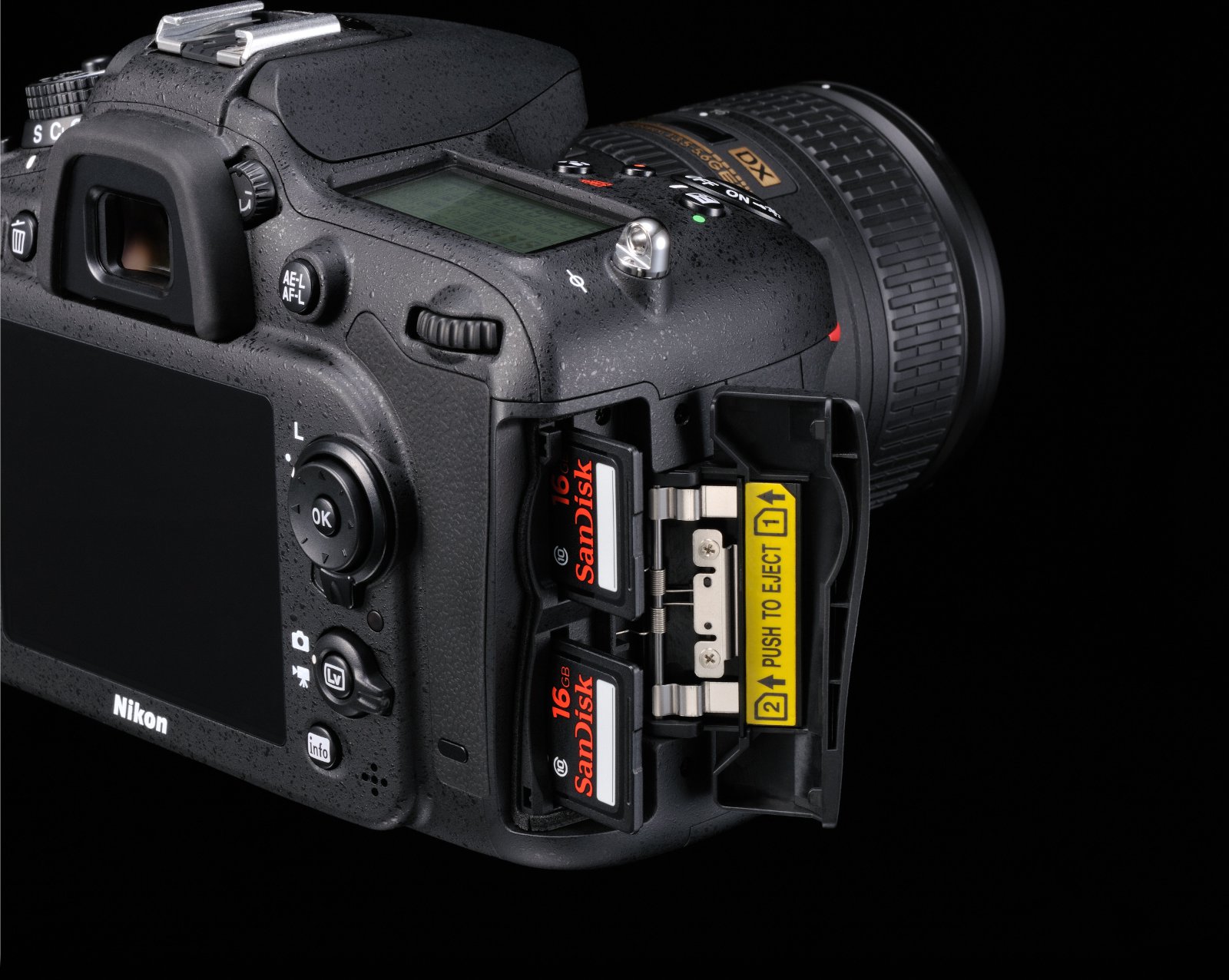 Nikon D7100 Digital SLR Camera with 18-105mm VR Lens Kit (24.1MP) 3.2 ...