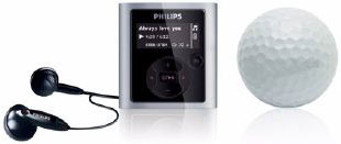 Philips GoGear Raga 2GB MP3 Player - Silver/Aluminium: Amazon.co.uk ...