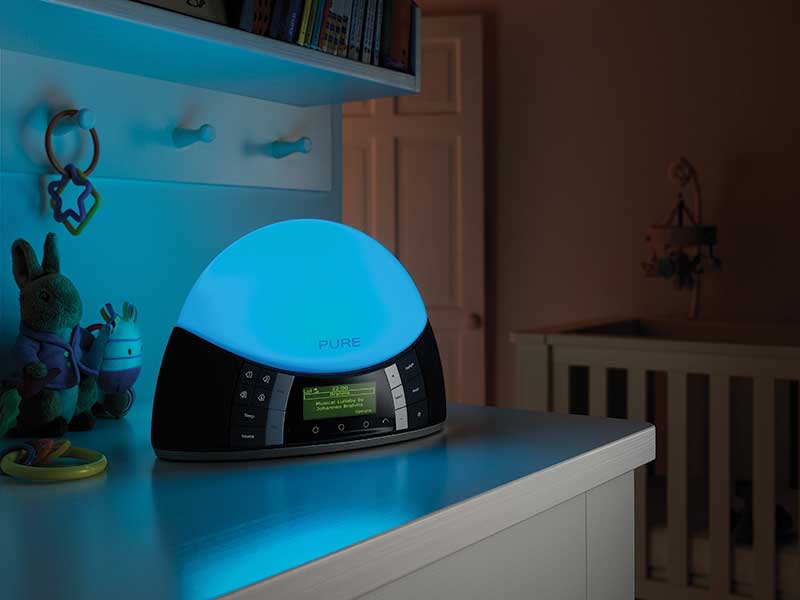 PURE Twilight, DAB/FM Radio with Mood and Wake Up Light : Amazon.co.uk ...