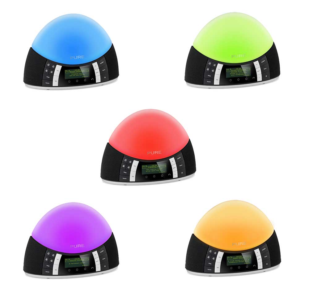 PURE Twilight, DAB/FM Radio with Mood and Wake Up Light : Amazon.co.uk ...