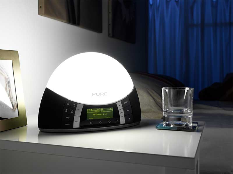 PURE Twilight, DAB/FM Radio with Mood and Wake Up Light : Amazon.co.uk ...