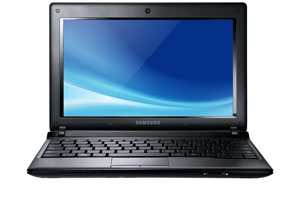 Samsung N102S 10.1 inch Laptop - Black (Intel Atom N2100 1.6GHz, 1GB ...