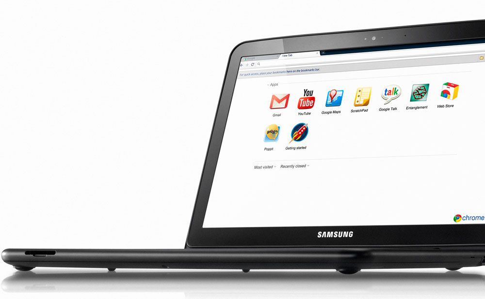 Samsung Series 5 3G Chromebook (Arctic White) - Sim Card not included ...