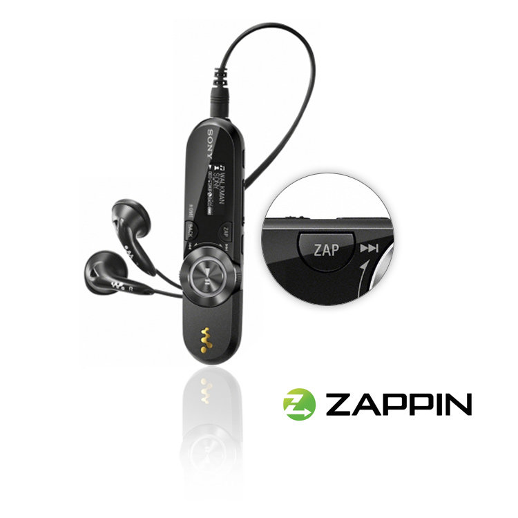 Sony NWZB152BL B Series Walkman 2GB MP3 Player with Unique Quick Charge ...