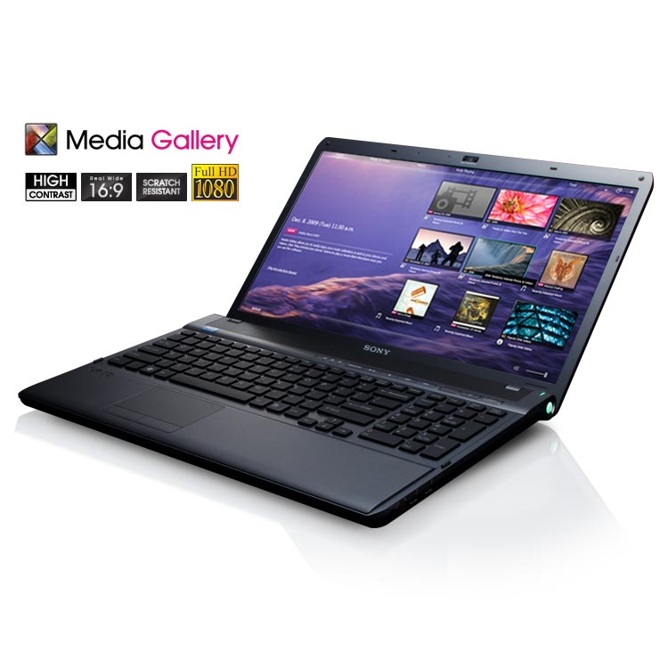 Sony VAIO VPCF12S1E 16.4" Screen Laptop, Intel Core i7-740QM Processor ...