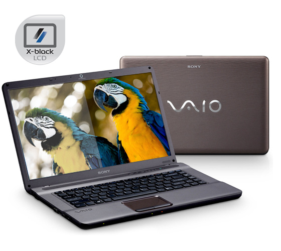 Sony VAIO NW20ZF/S 15.5-inch Laptop (Core 2 Duo T6600, 4 GB RAM, 320 GB ...
