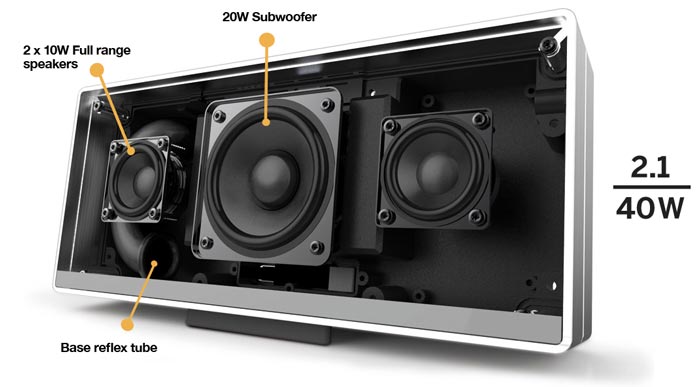 Loewe Speaker 2go Aluminium Bluetooth Mobile Speaker with NFC - Black ...