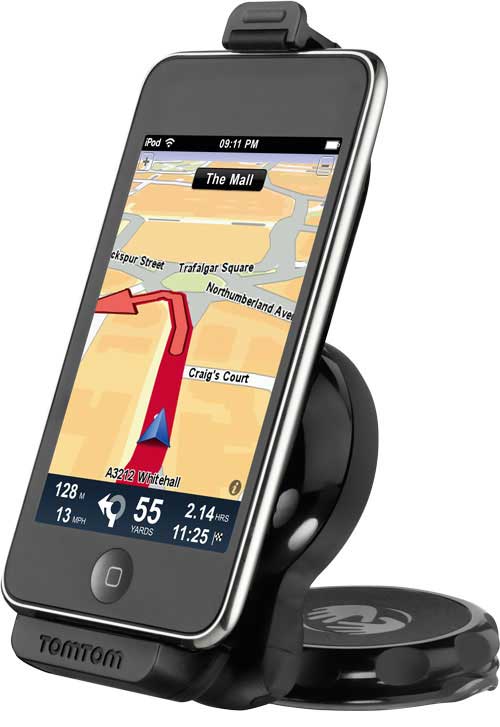 TomTom Car Kit for iPhone (Compatible with iPhone 3G, 3GS and 4 ...