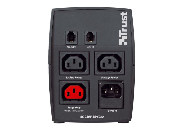 Trust 1000VA UPS, 230 V Power Supply Unit for PC - Black : Amazon.co.uk ...
