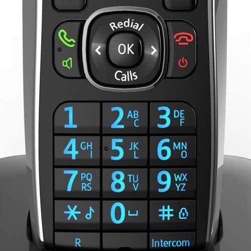 BT Aura 1500 Single Digital Cordless Phone with Answering Machine ...