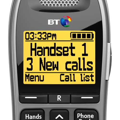 BT 4500 Cordless Big Button Phone with Answer Machine and Nuisance Call ...