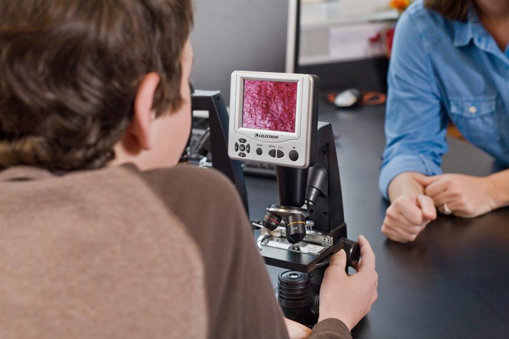 Celestron 44340 LCD Digital Microscope with Built in Digital Camera ...