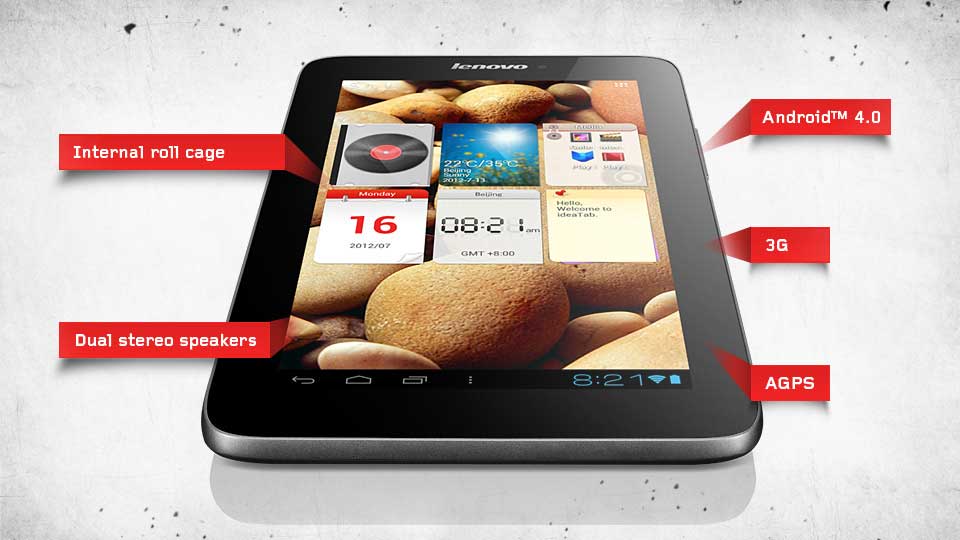 Lenovo Ideapad A2107A 7 inch tablet - Black (ARM Cortex A9 1GHz, 1GB ...